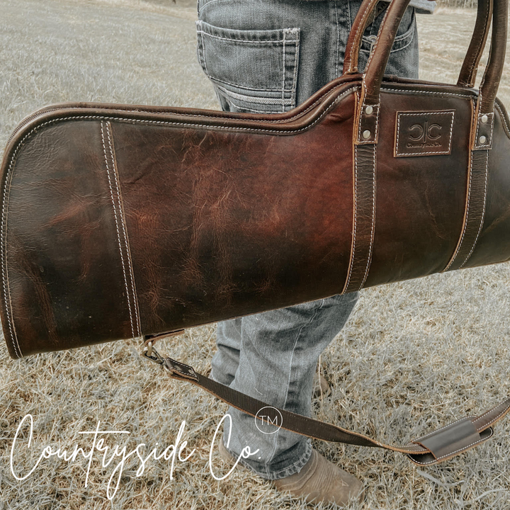 Leather Cowhide Carry Cases for Men and Women – Countryside Co.